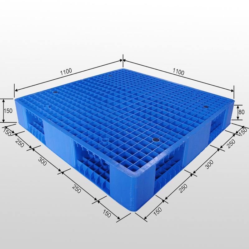 1100*1100*150 Double faced open deck plastic pallets - Buy plastic ...