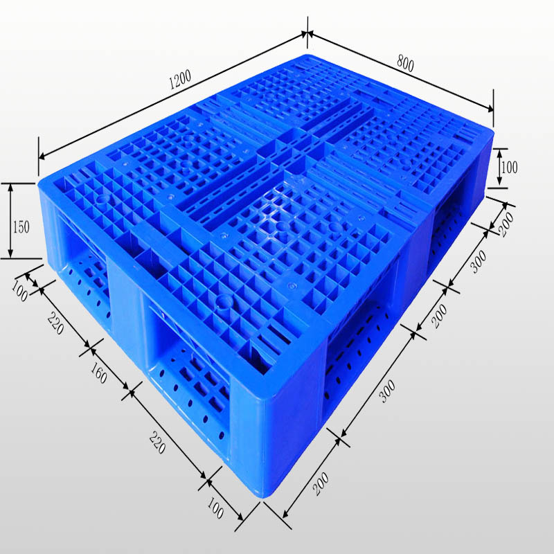 Economy Plastic Pallets Stack Able Full Perimeter Plastic Pallet - Buy ...