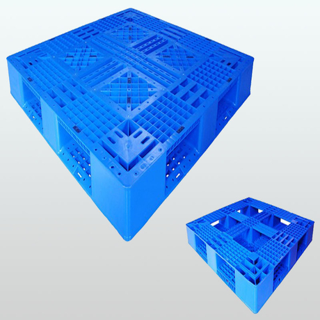 L1200*W1200*H150mm plastic pallet with picture frame bottom.Stackable ...