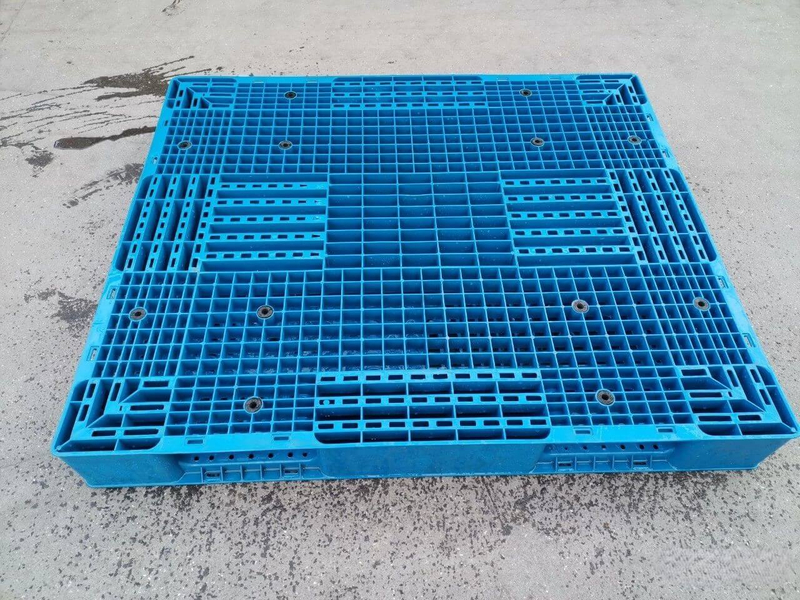 Industrial HDPE Stackable Open Deck Reversible Plastic Pallet - Buy ...
