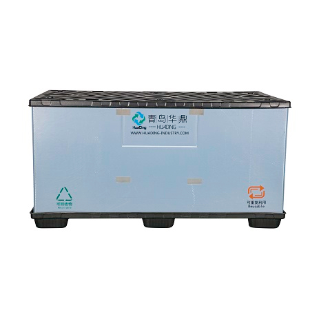 Extra Large FLC Foldable Plastic Pallet Sleeve Pack Box - Buy pallet ...