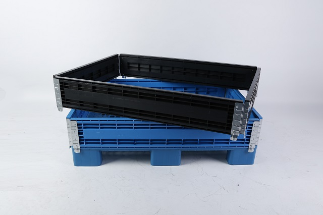 Rigid Stackable Collapsible Plastic Pallet Collars Pack Container - Buy ...