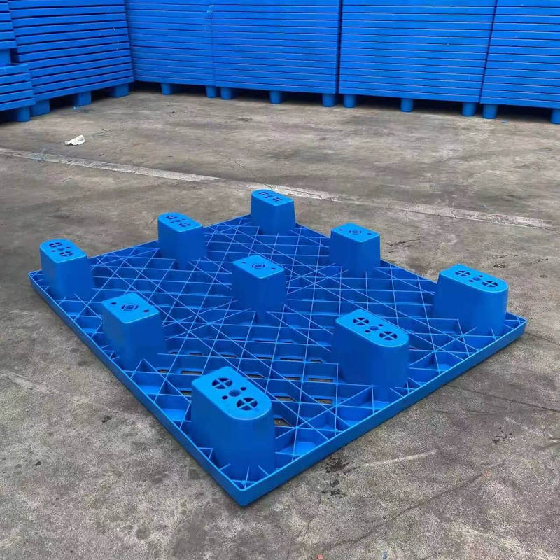 Lightweight Nestable HDPE Injection Moulded Plastic Pallets Skids - Buy plastic floor pallets ...