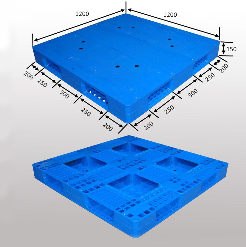 48 x 48 Polypropylene Full Perimeter Stackable Plastic Pallets - Buy PP ...