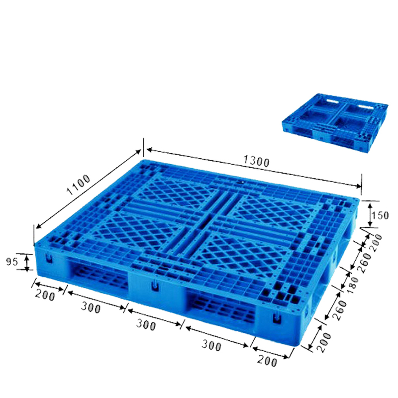 1300*1100 Recycled HDPE Stackable Grid Deck Plastic Pallet - Buy Grid Deck Plastic Pallet ...