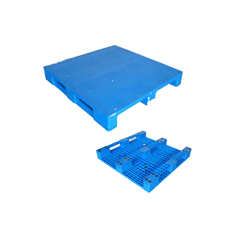 Stacked Steel Tubes Single Plastic Pallet for Transportation And ...