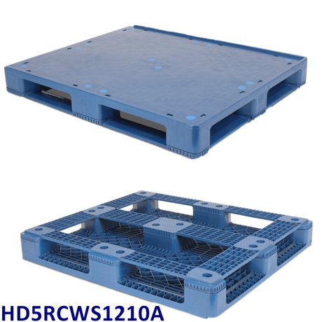 1200 x 1000 HDPE Heavy Duty Plastic Pallets with Lip - Buy solid top ...