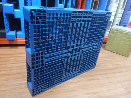 Standard HDPE Injection Molded Stackable Mesh Plastic Pallet - Buy ...