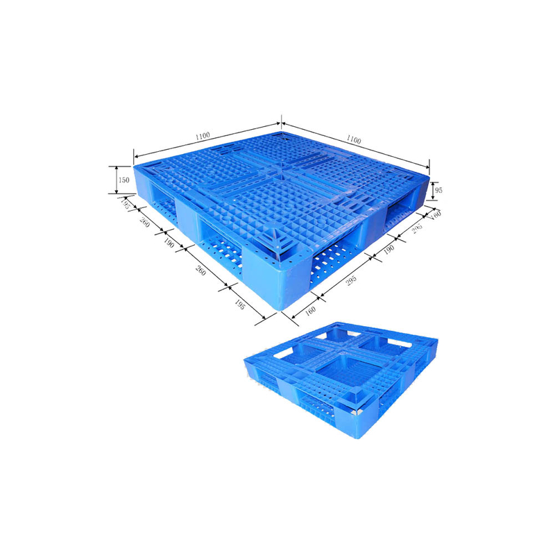 Plastic Pallet with Full Perimeter Open Decks Heavy Duty Plastic Pallet ...