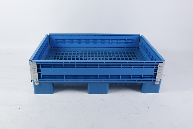 1200 x 1000 Customized Collapsible Plastic Pallet Collars Storage Box ...