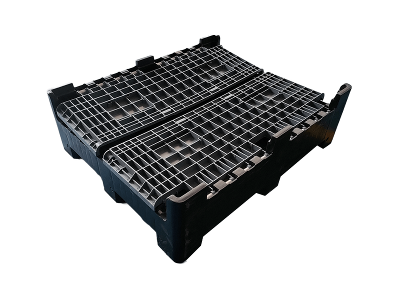 Industrial Heavy Duty FLC Foldable Plastic Pallet Box - Buy industrial ...