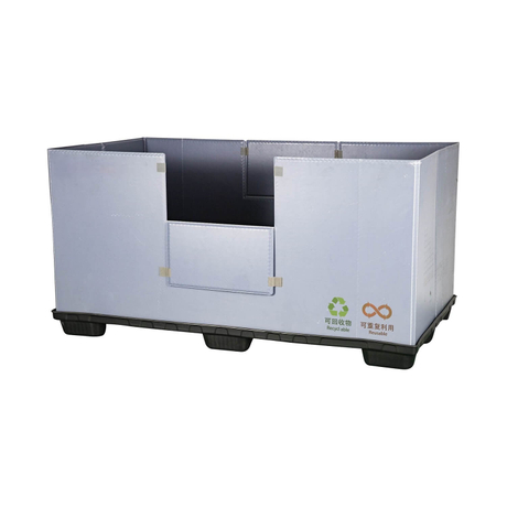 Plastic Collapsible Pallet Pack Container for Auto Parts Packaging ...